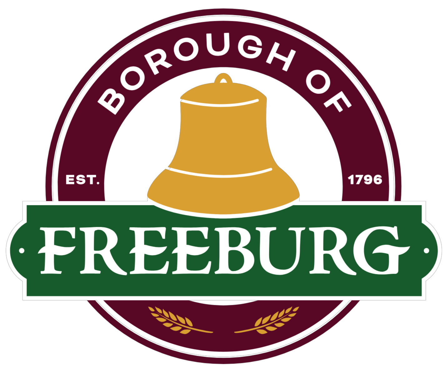 Freeburg Borough Circle Logo Colored 3x Transparent (Cropped ...